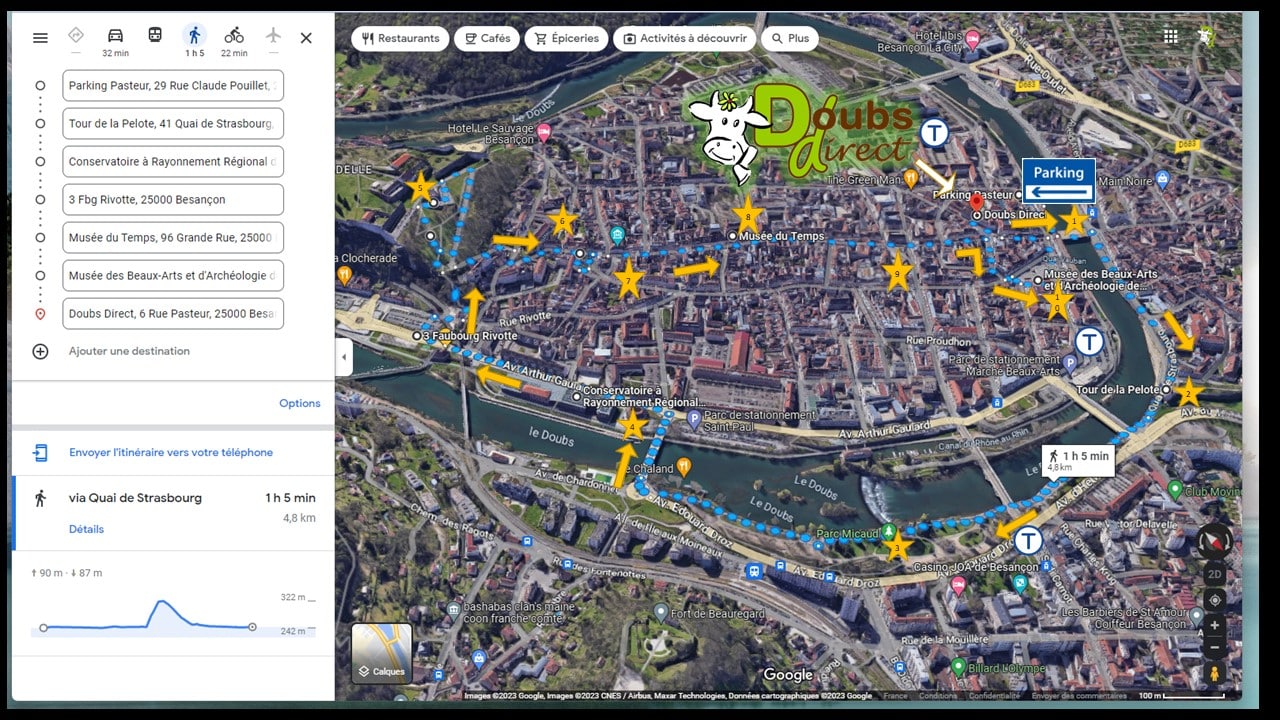 Découvrir Besançon en une journée - Doubs Direct